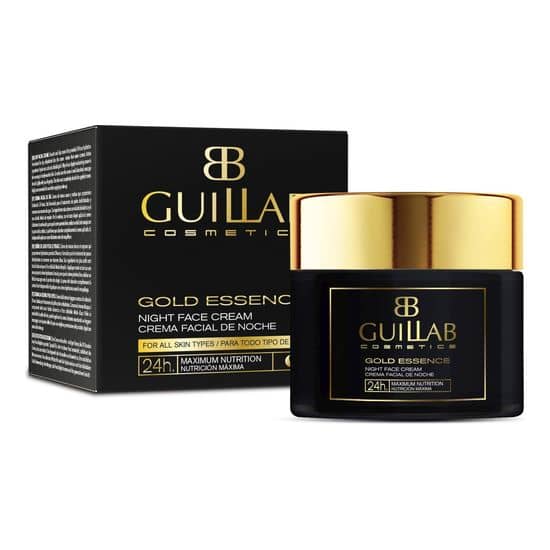 Guillab Cosmetics Gold Essence Crema Facial Noche En Aromas